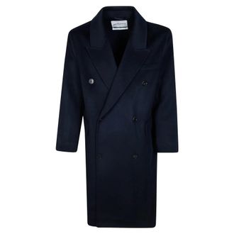 Amaranto Cappotto DP Over - - Coats - Herren - Blau - M