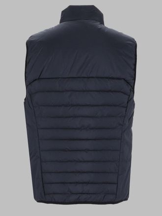 HUGO BOSS Water-Repellent Gilet - Blue