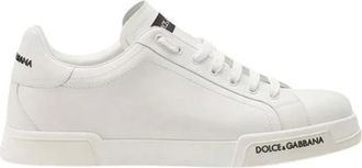 Dolce & Gabbana Homme, Chaussures, Blanc, Taille: 47 EU Baskets