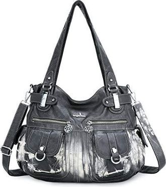 Angel Kiss Cuir Sac à Main Désign/Epaule/Bandoulière/Large Capacité 8 Petites Poches Pour Filles/Femmes 5739