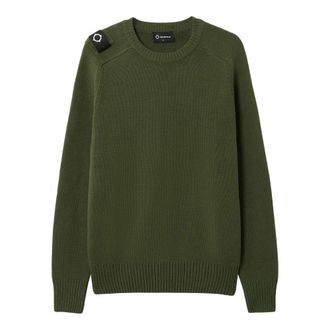 Mastrum Ma.strum, Homme, Pulls, Vert, Taille: L Pull Col Rond
