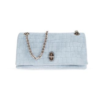 Marc Jacobs Femme, Sacs, Bleu, Taille: ONE Size Croc Dual Mini Shoulder Bag