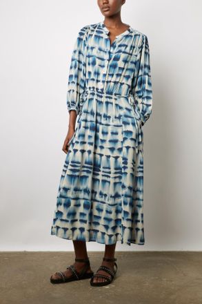 Gerard Darel Robe midi tie and dye - ELLYA - Encre
