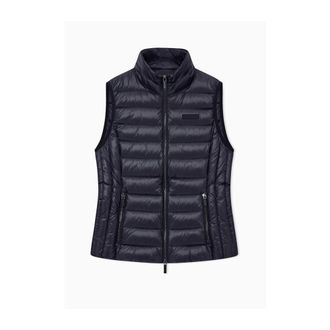 A|X Armani Exchange Gilet matelass&eacute; slim fit avec garnissage en duvet - Femme - Vestes - Noir - Taille: 40 FR