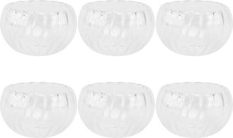 BESTONZON 6st Glas-set Espresso Doppelwandige Glasbecher Hitzebest&auml;ndige Teetasse Doppelwandige Kaffeegl&auml;ser Teetassen Mit Blumen Teebecher Aus Glas Hochzeit Re