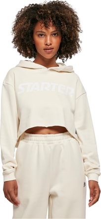 Starter Black Label Damen Ladies Starter Cropped Hoody palewhite, XL