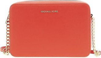 Michael Kors LG EW Crossbody, Hand Bag Women, Burnt Sienna, Taille Unique