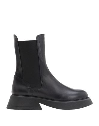8 by YOOX LEATHER LUG SOLE CHELSEA BOOTS