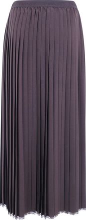 Twin-Set Pleated Long Skirt