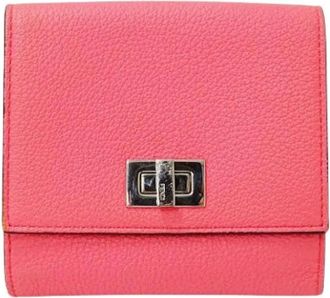 Fendi Portefeuille Pre-owned (bi-pli) - Femme - Pre-owned - Rose - Taille: ONE Size