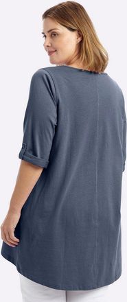 Sheego T-Shirt Longshirt 3/4-Arm