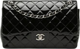 Chanel Sac bandouli&egrave;re Double Flap Pre-owned - Femme - Pre-owned - Noir - Taille: ONE Size