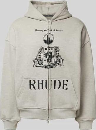 Rhude Sweatjacke mit Kapuze