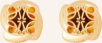 Loewe Ohrstecker Twisted Anagram gold