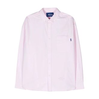Awake NY Tp001 Piqu&eacute; Shirt - - Shirts - Herren - Rosa - S