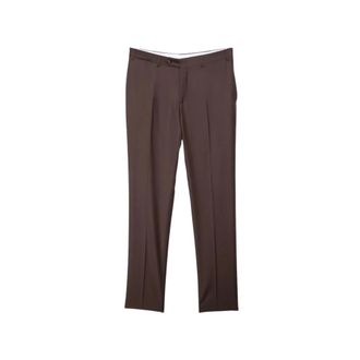 Canali Chinos - Homme - Pantalons - Brun - Taille: M