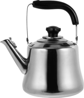 Cabilock 1stück Edelstahl Teekessel Mit Siebeinsatz Wasserkessel Für Induktions Und Gasherd Flüsternde Für Grünen Oolong Weißen Und Schwarzen Tee Hitzebeständi