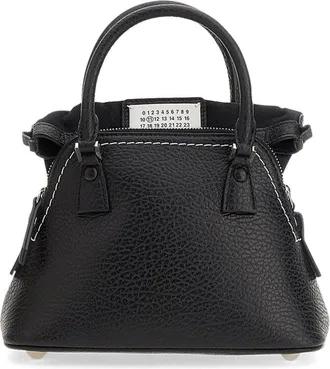 Maison Margiela Unisex Handbag 5ac Micro Black Handbags Hand Bags