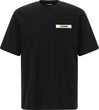 Jacquemus Homme, Tops, Noir, Taille: XL T-Chemises