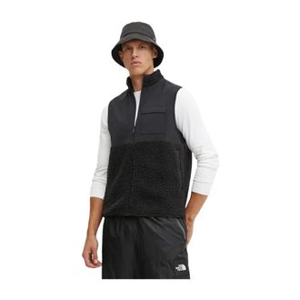 Reebok Gilet matelass&eacute; textur&eacute; - Homme - Sport - Noir - Taille: S