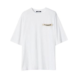 Jacquemus Homme, Tops, Blanc, Taille: S Tsm00643Aj00289 1NJ