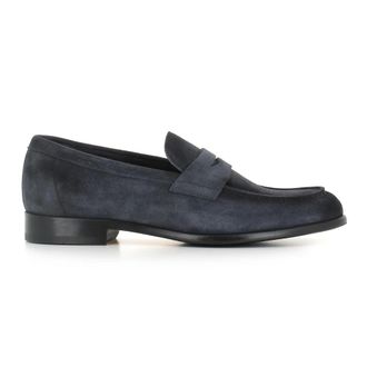 Doucal's Homme, Chaussures, Bleu, Taille: 42 1/2 EU Penny Adler Loafer