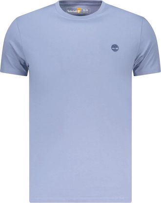 Timberland Homme, Tops, Bleu, Taille: 2XL T-shirt &agrave; manches courtes slim-fit