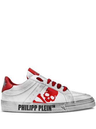 Philipp Plein Retrokickz TM Sneakers - Wei&szlig;