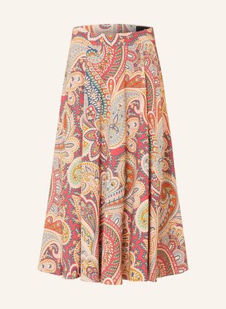 Etro Etro Faltenrock rot