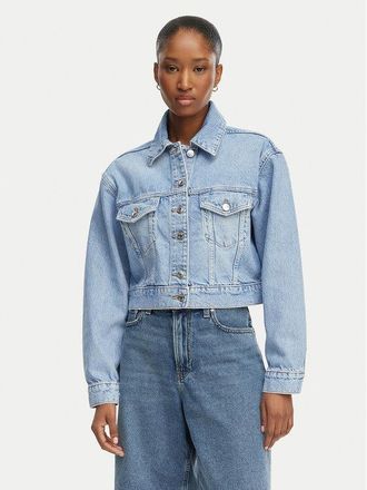 HUGO BOSS Jeansjacke Galatea 50557043 Hellblau Regular Fit