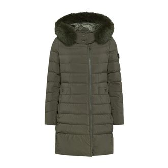 Peuterey Seriola ML 06 FUR Parka - - Coats - Damen - Gr&uuml;n - XL