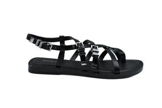 Michael Kors Sandalen - Low Top Black Shoes With Metallic Accents - Gr. 7 - in Schwarz - f&uuml;r Damen
