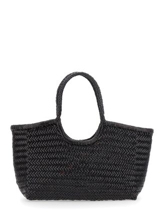 Dragon Diffusion Womens Tote Bag Nantucket Basket Big Brown Calf Leather