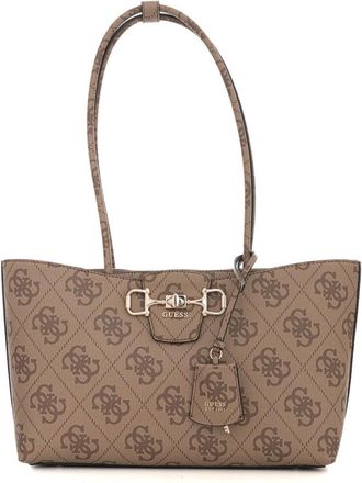 Guess Femme, Sacs, Beige, Taille: ONE Size Janie Logo Medium Rectangular Bag