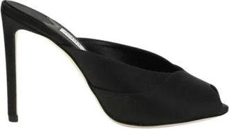 Jimmy Choo London Femme, Chaussures, Noir, Taille: 39 EU Bos Taurus Stiletto Heel Sandales