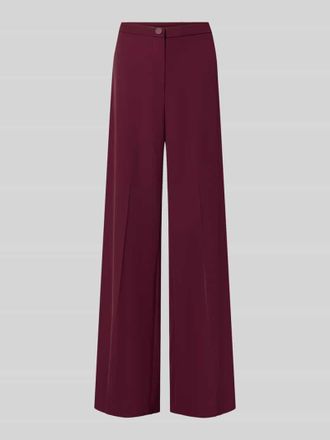 Rinascimento Wide Leg Stoffhose mit Knopfverschluss