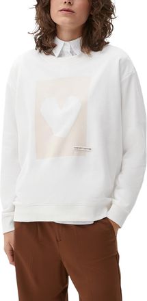 s.Oliver Womens 2129319 Sweatshirt Langarm, White, 42