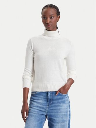 Guess Rollkragenpullover W6BR03 Z1246 Creme Regular Fit