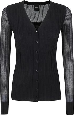 Pinko Pinko, Femme, Pulls, Noir, Taille: 40 FR Cardigan