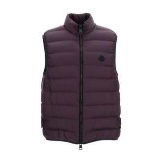 Moncler Deneb Daunenweste - - Jackets - Herren - Lila - XL