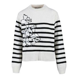 Ermanno Scervino Rundhalspullover - - Knitwear - Damen - Wei&szlig; - M
