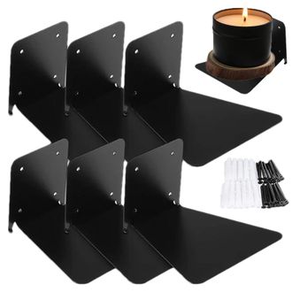 Generic Wandregale - unsichtbare B&uuml;cherregale, Metallregale zur Wandmontage, Wandregale aus Metall, B&uuml;cherregale, schwebendes f&uuml;r Klassenzimmer