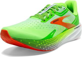 Brooks 1103901D308 Hyperion Max Sneaker Herren Green Gecko/Red Orange/White EU 42.5