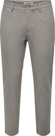 Only & Sons Herren Onsmark Slim Brushed Pique 0353 Pants, Falcon, 34W / 32L EU