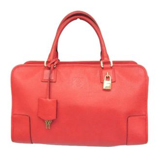 Loewe Sac Amazona Pre-owned - Femme - Pre-owned - Rouge - Taille: ONE Size