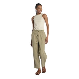 Bellerose Femme, Pantalons, Vert, Taille: 36 FR Lilow Cargo Pantalons
