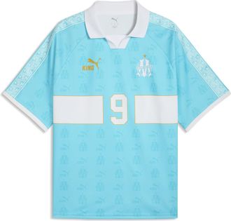 Puma Maillot r&eacute;tro KING Olympique de Marseille Homme, Accessoires, Bleu, 3XL