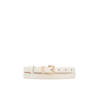 Kazar Femme, Accessoires, Beige, Taille: 110 CM Sherry Narrow Leather Belt