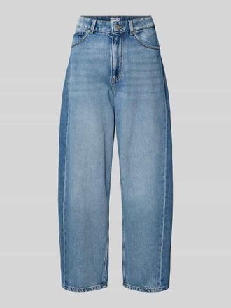 Jake*s Casual Barrel Fit Jeans im Used-Look