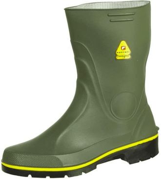 Nora Nora Unisex-Erwachsene Farm Arbeitsstiefel, Green, 45 EU